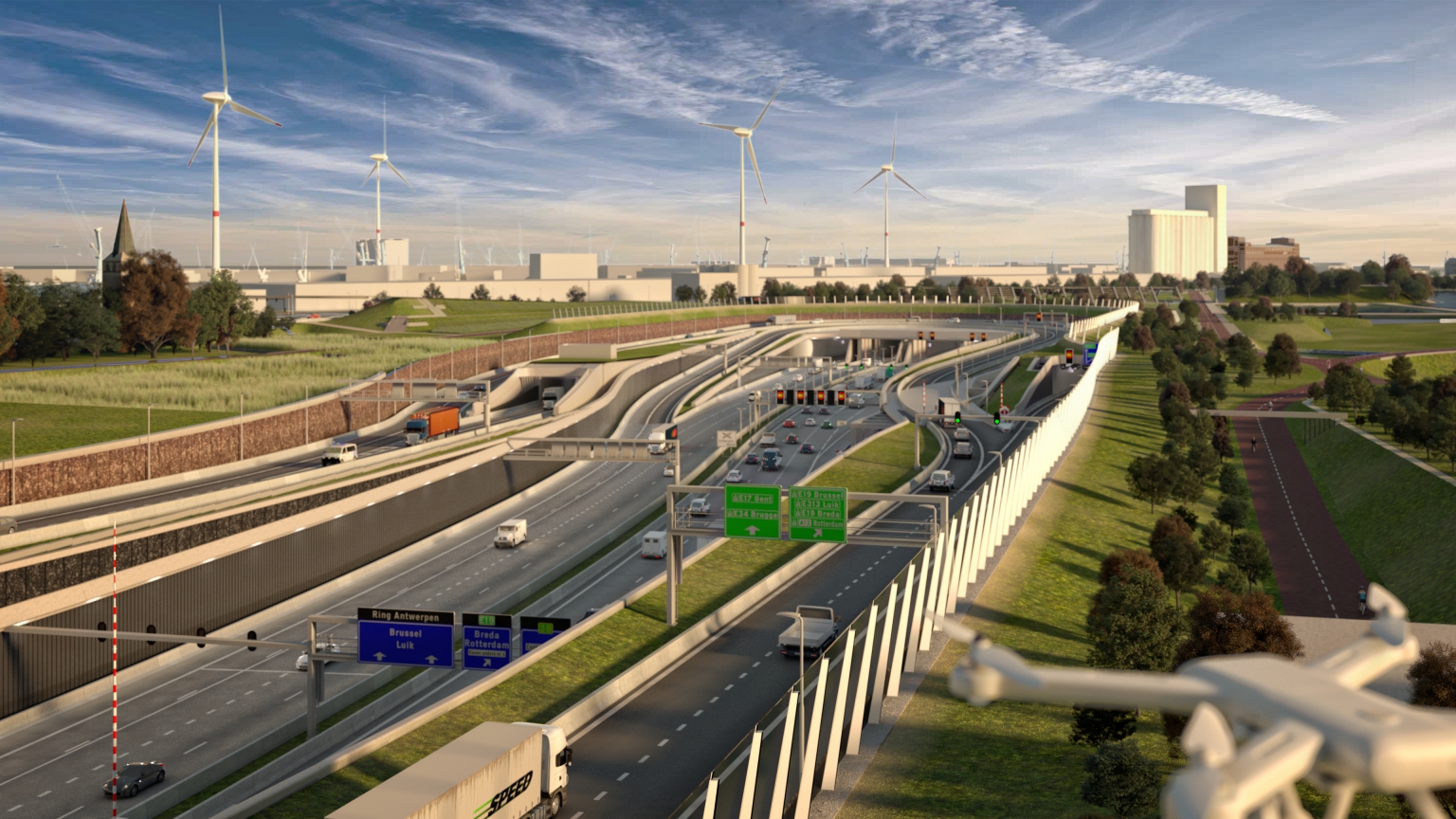Oosterweel Verbinding Antwerpen - Aratis